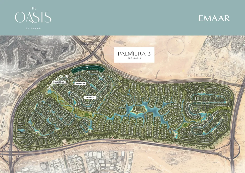 Palmiera 3 at The Oasis Master Plan | DOPF